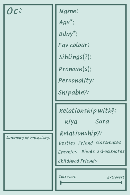 Character sheet - ibisPaint