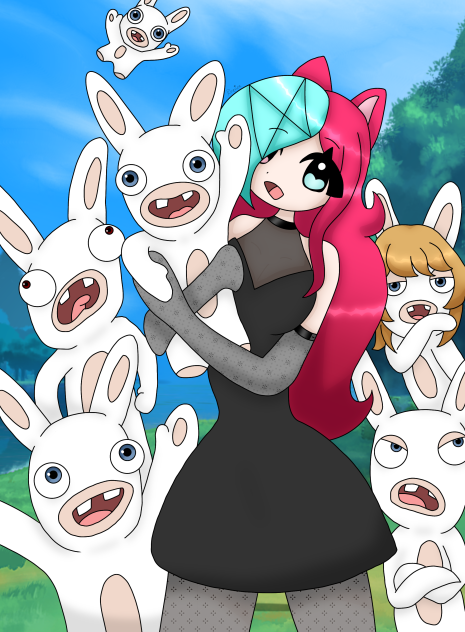 Silly Rabbids! - ibisPaint