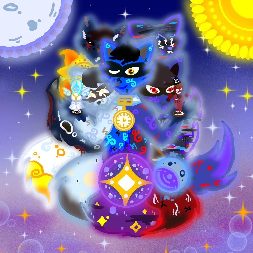 Captain Astrowl 7 Sides Ultimate Form - ibisPaint