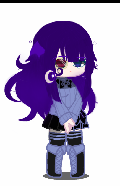 Day 3 of editing my Gacha characters - ibisPaint