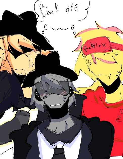 DOUBLEFEDORA OR PIZZADEBT - ibisPaint