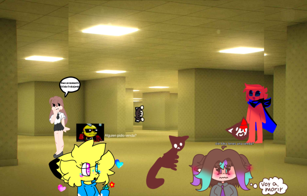 Backrooms collab - ibisPaint