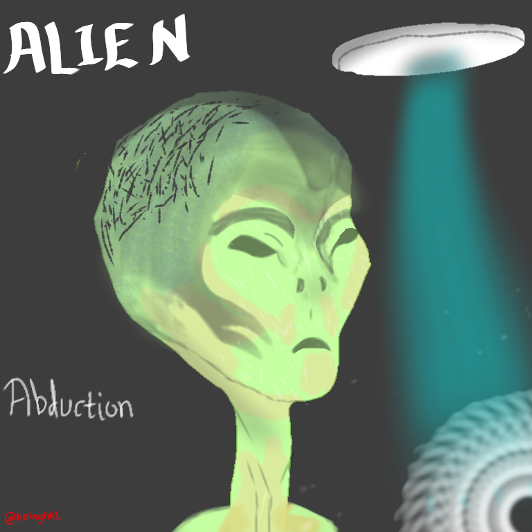 real alien abduction - ibisPaint