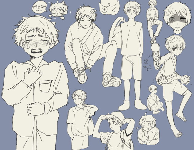 Drawing body practice - ibisPaint