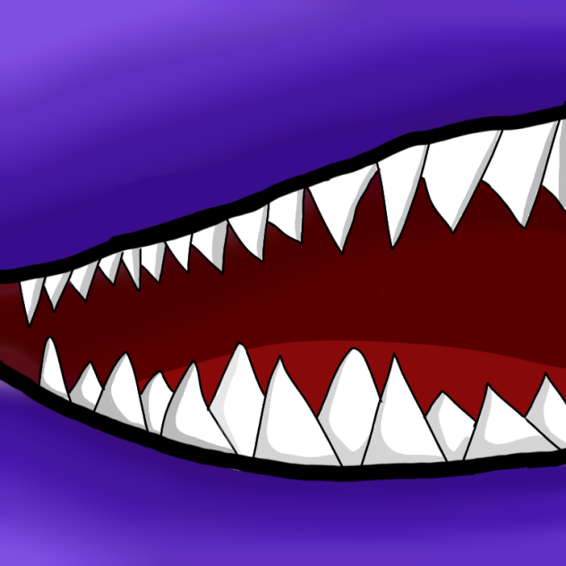 monster teeth - ibisPaint