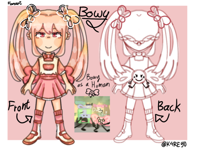 Bowy as human - ibisPaint