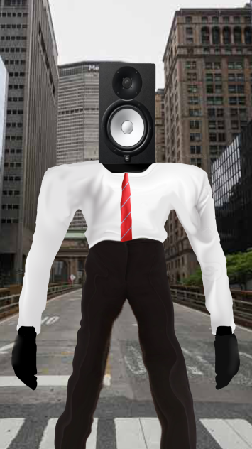 Big Speakerman Realista - ibisPaint