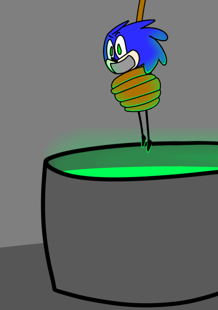 Sonic Captured - ibisPaint