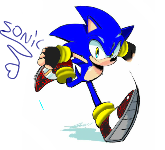 Sonic - ibisPaint