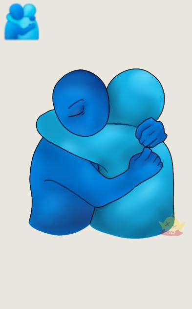 hugging emoji - ibisPaint