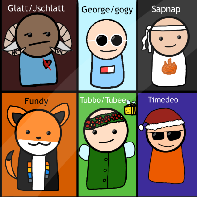 Dream smp blobs - ibisPaint