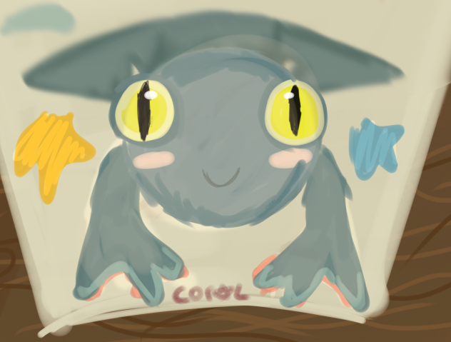 Gummy the Frog - ibisPaint