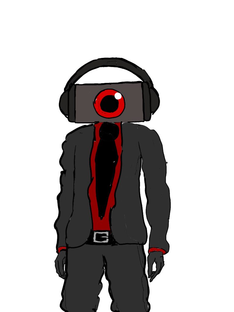 dark speaker man - ibisPaint