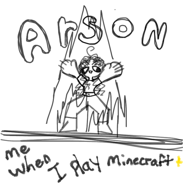 POV me in minecraft - ibisPaint