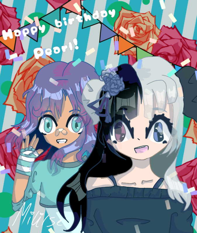 Happi 11th birthday Pearl! - ibisPaint