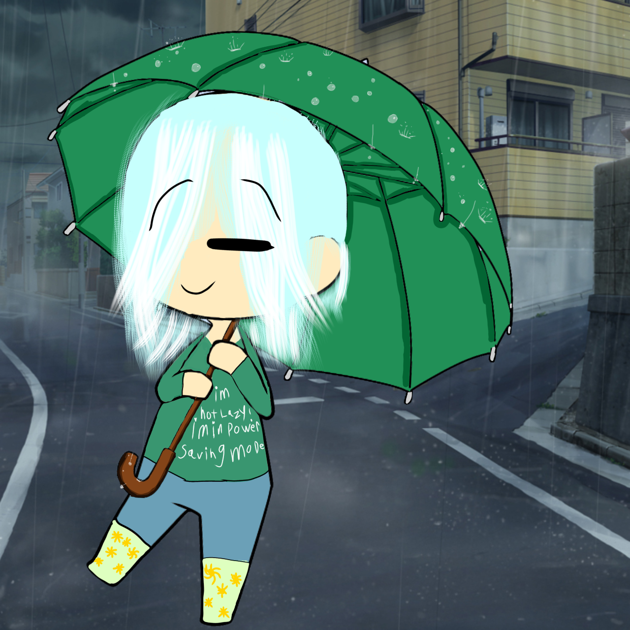 Rainy day - ibisPaint