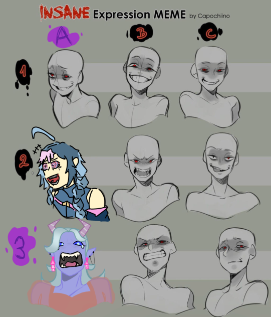 Insane expression - ibisPaint