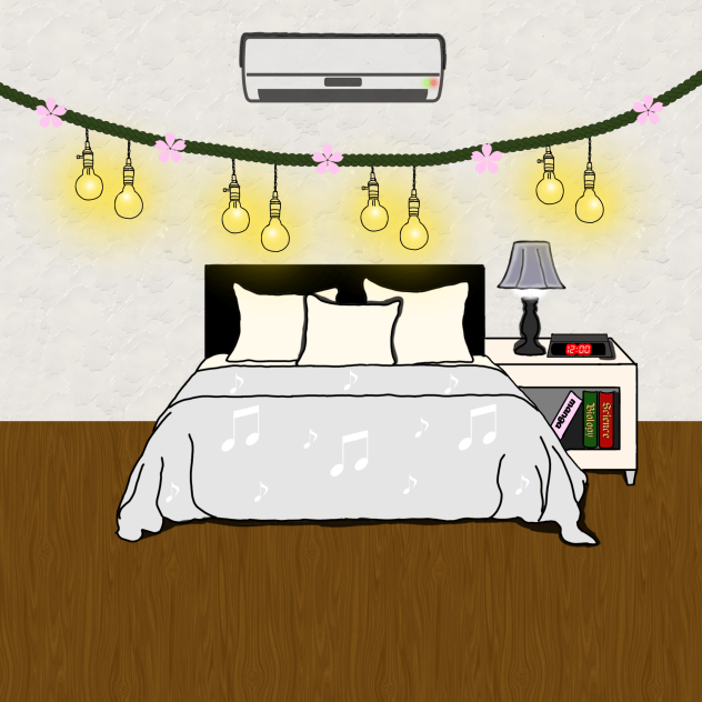 Monocromatic room - ibisPaint