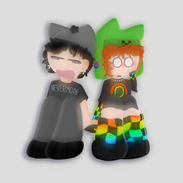 Goth Stan & Scene Kyle (again) - ibisPaint