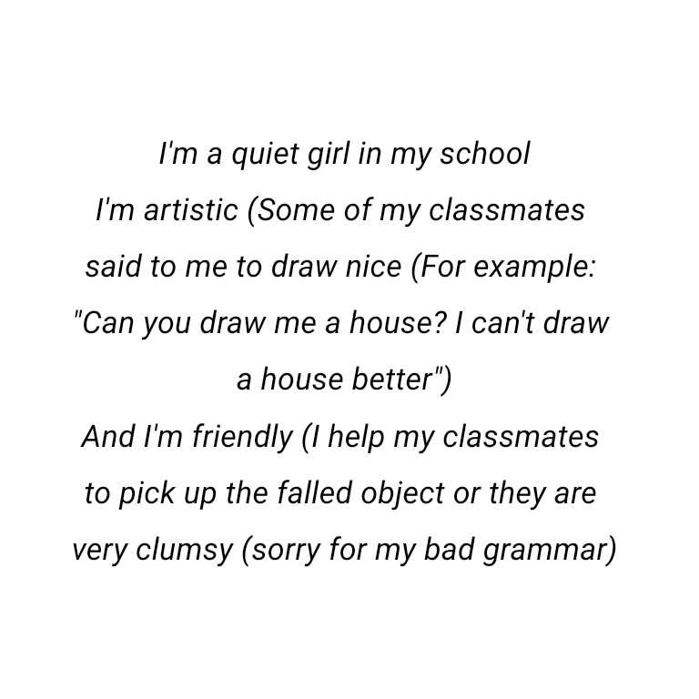 my type at school - ibisPaint