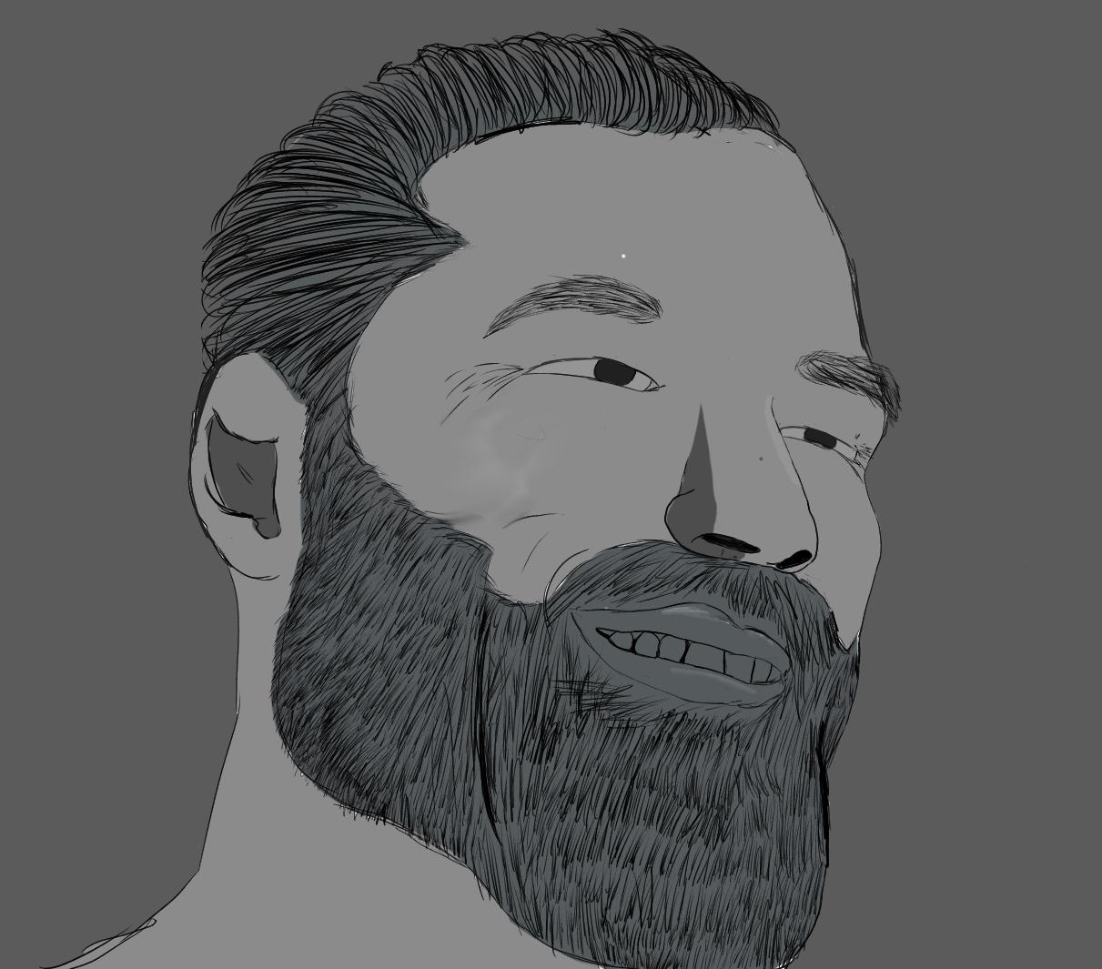 Gigachad - ibisPaint