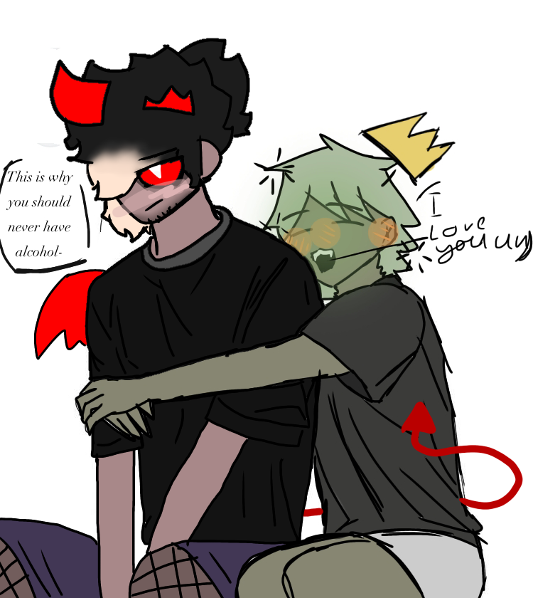 Leon got too drunk- - ibisPaint