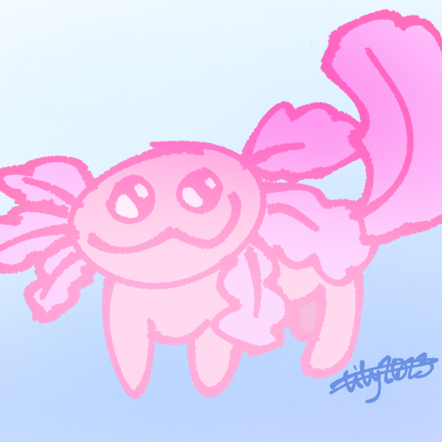 axolotl - ibisPaint
