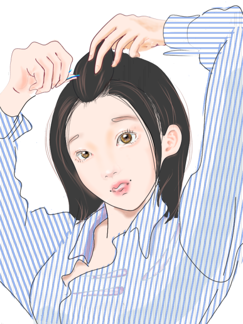 123)ヘアピン - ibisPaint