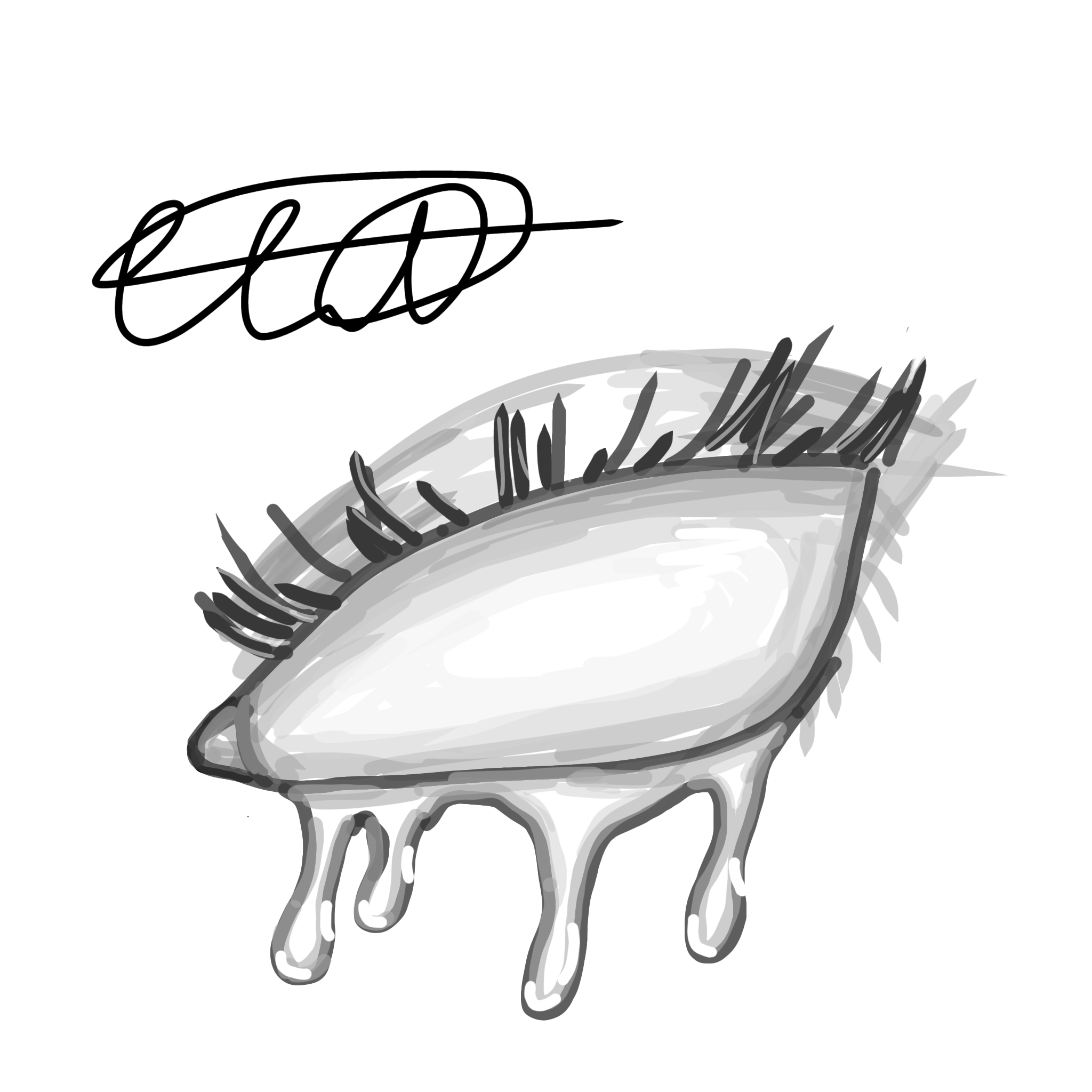 🤍🖤🤍🖤🤍 - ibisPaint