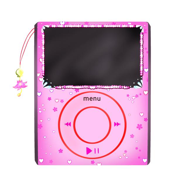 y2k style mp3 player - ibisPaint