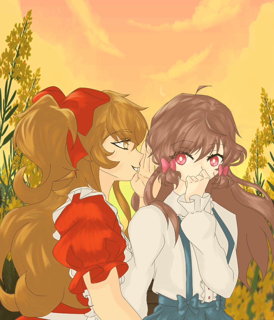 Elise & Goldia - ibisPaint