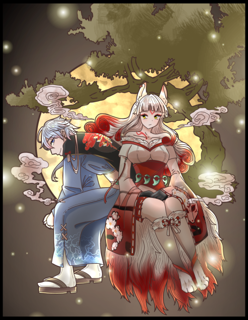 ominous ophelia the moonlit grace - ibisPaint