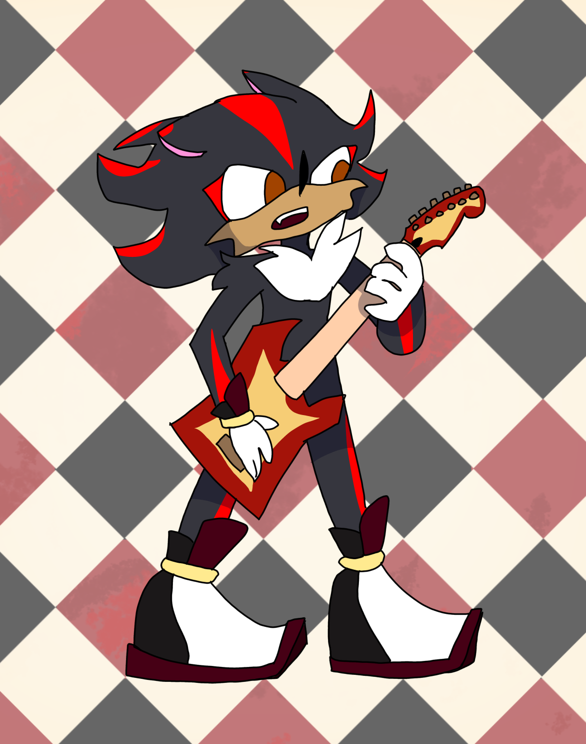 I made a pfp for my friend shadow - ibisPaint