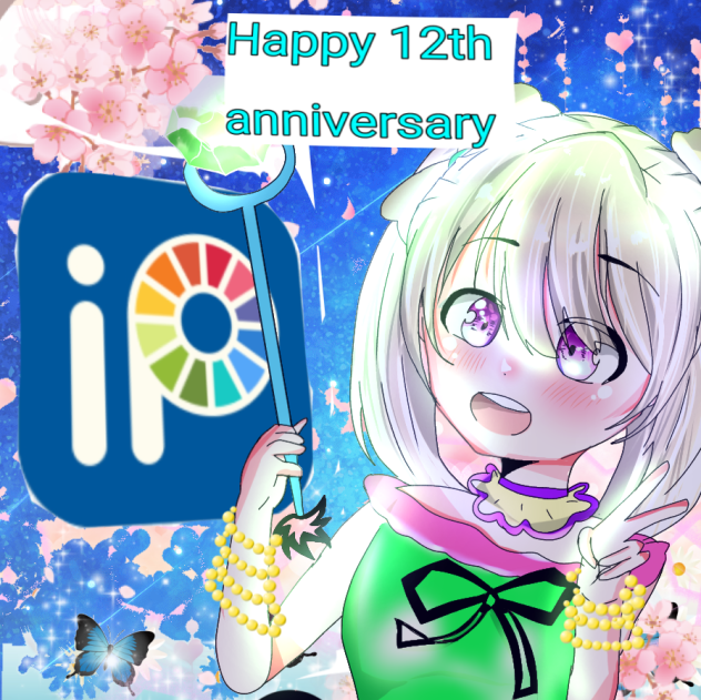 Happy12th anniversary 💖 - ibisPaint