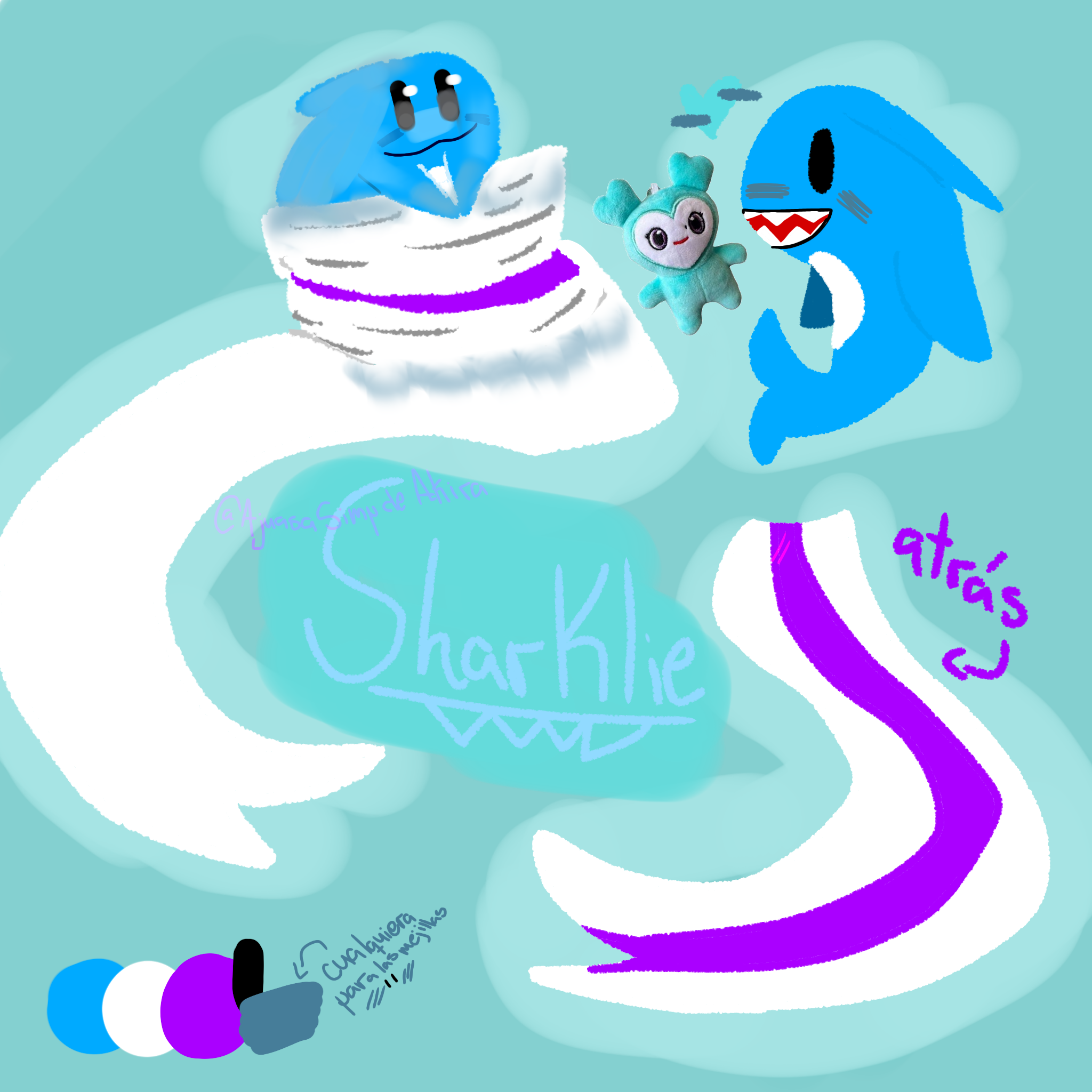 Sharklie reference - ibisPaint