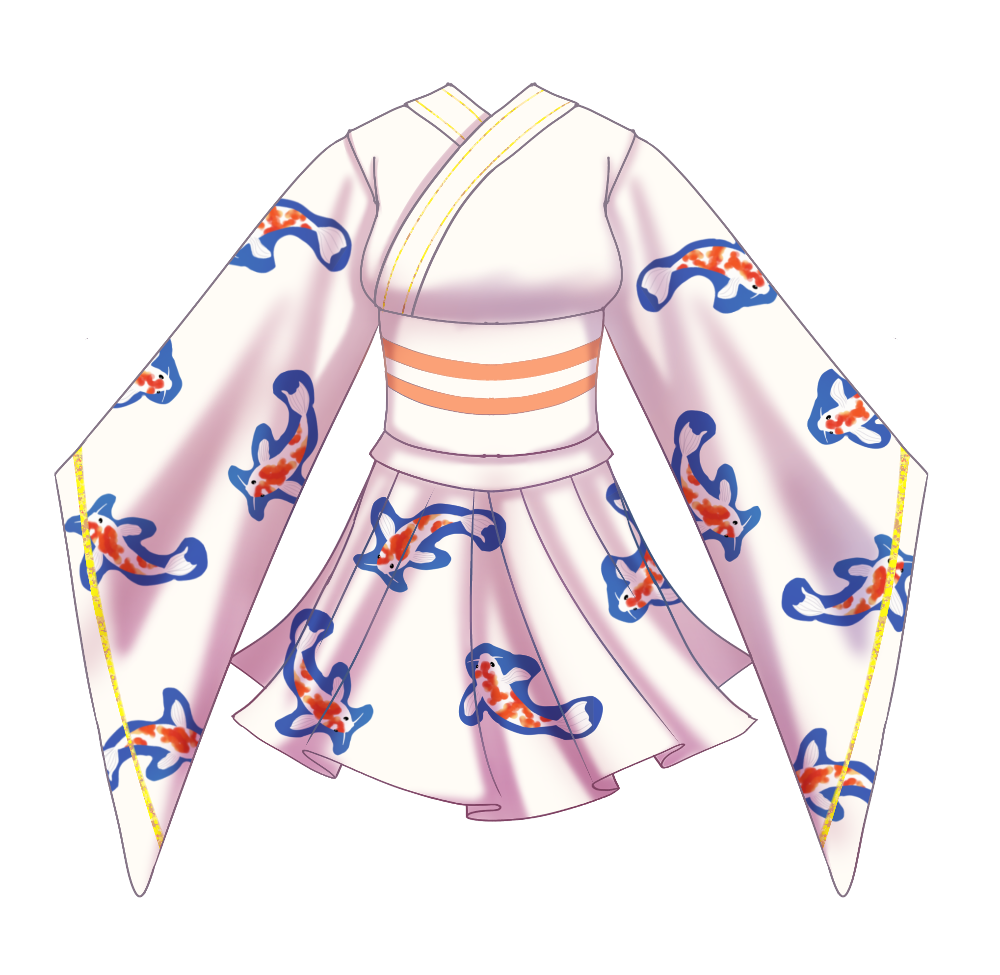 short yukata - ibisPaint