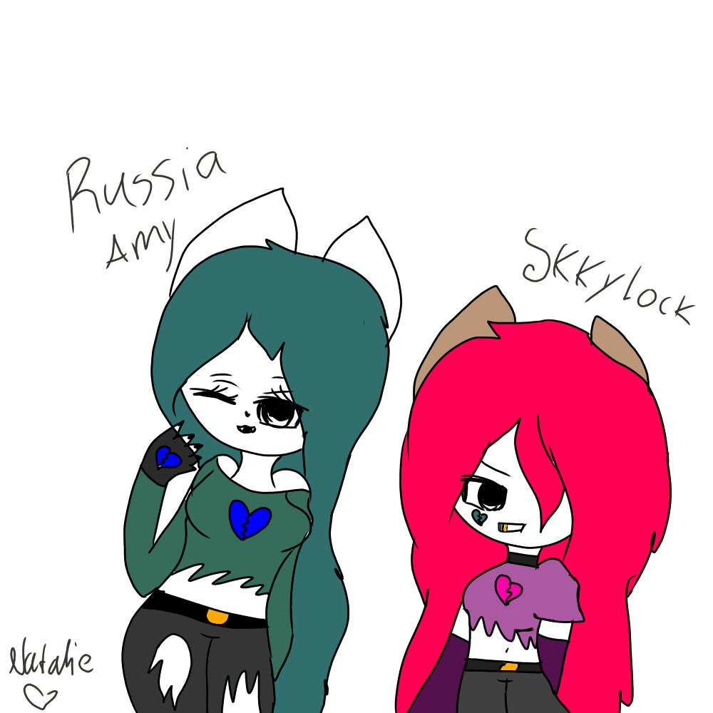 Speedpaint (Skky and Russia) Bad girls - ibisPaint