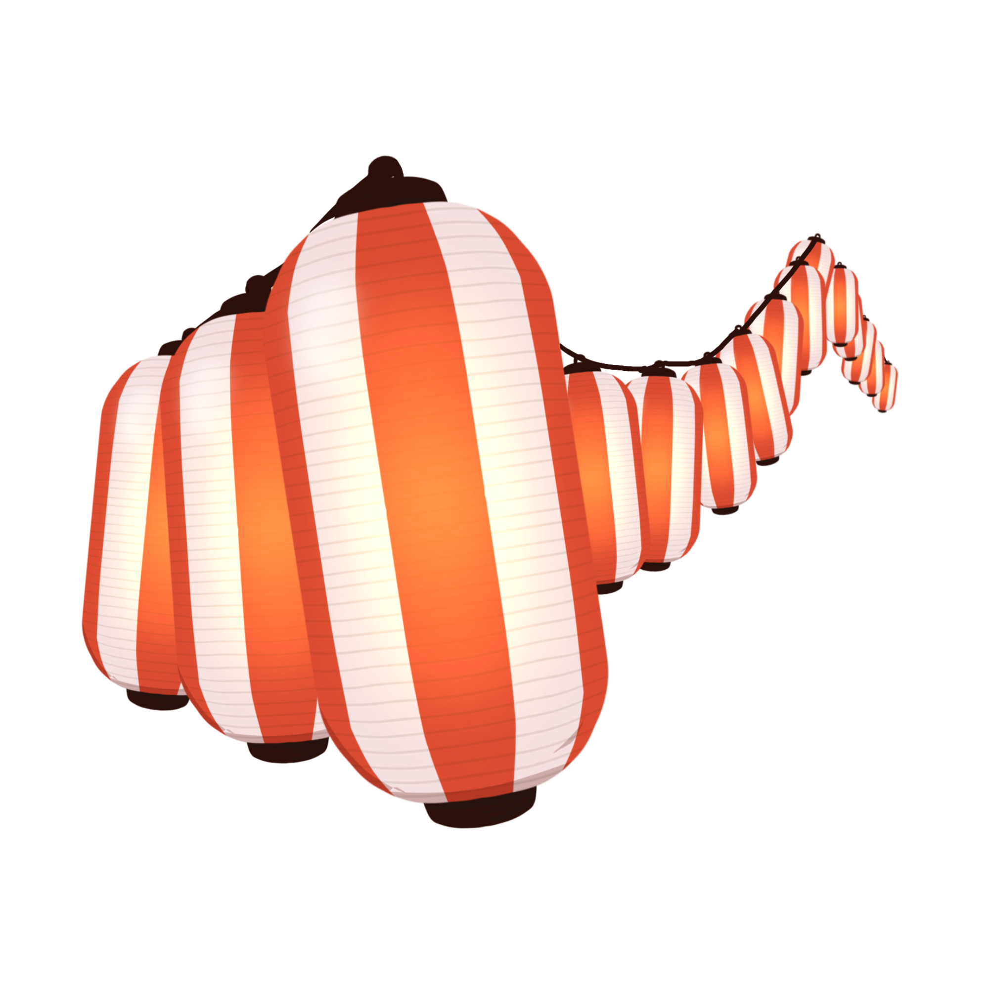 Hanging Lanterns 1 - ibisPaint