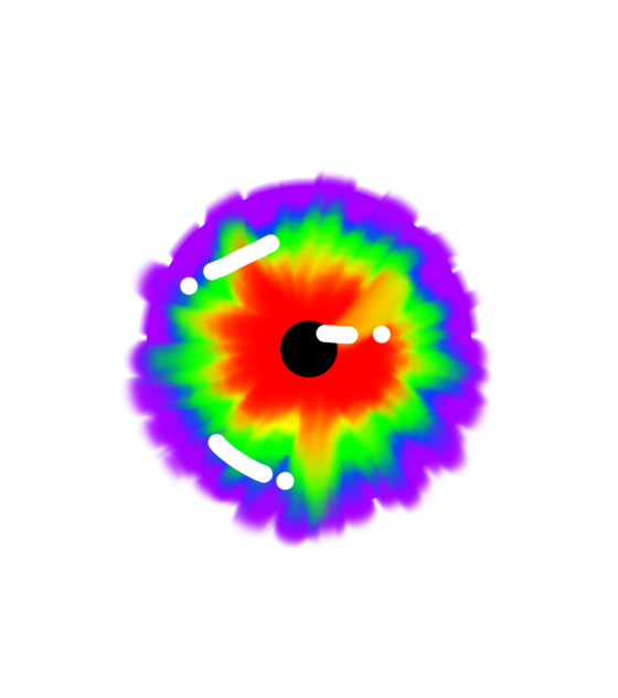 rainbow eye - ibisPaint