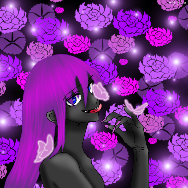 purple darkness.light - ibisPaint