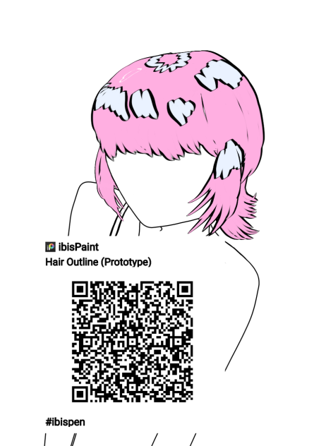 Hair Outline (Prototype) - ibisPaint
