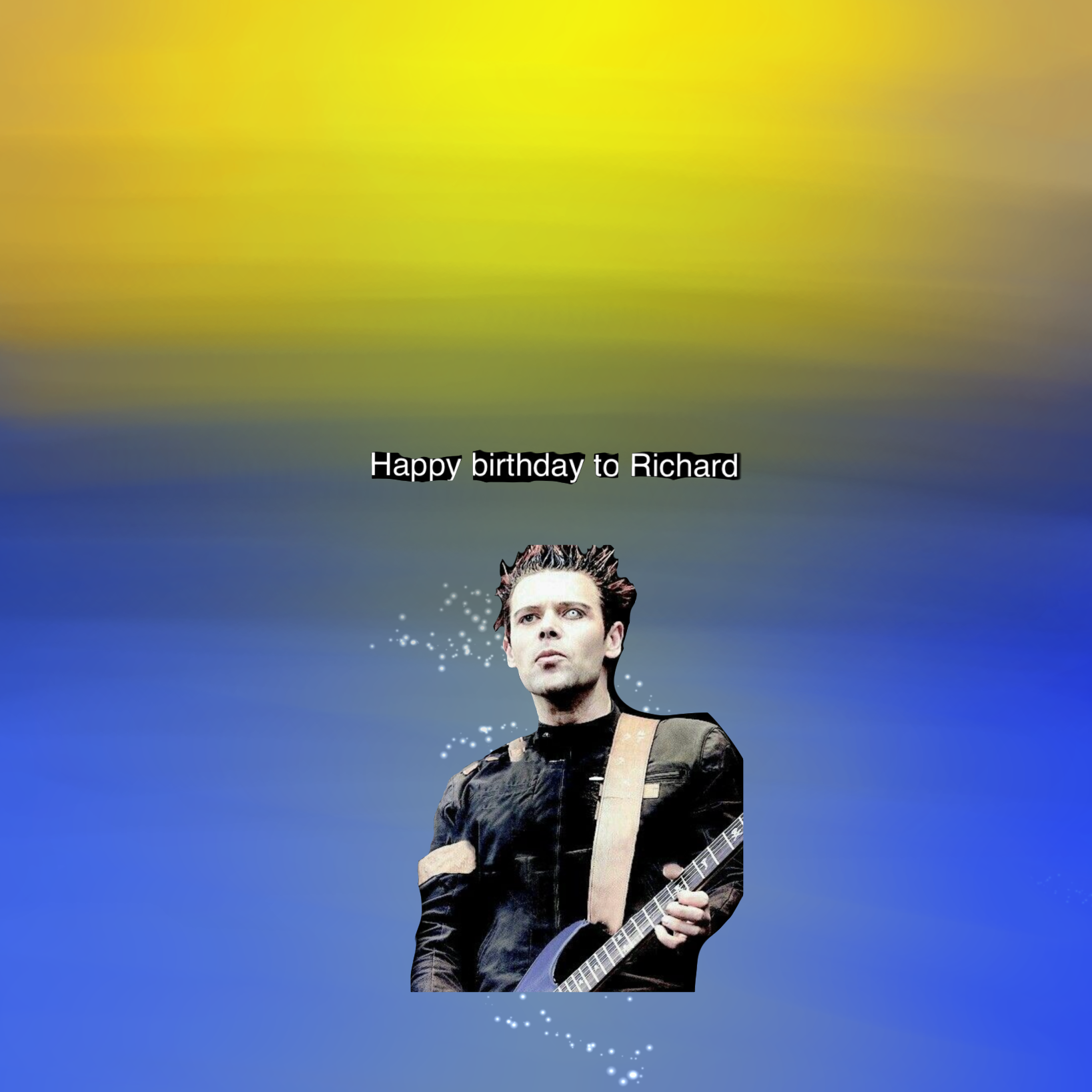 Happy birthday Richard Kruspe - ibisPaint