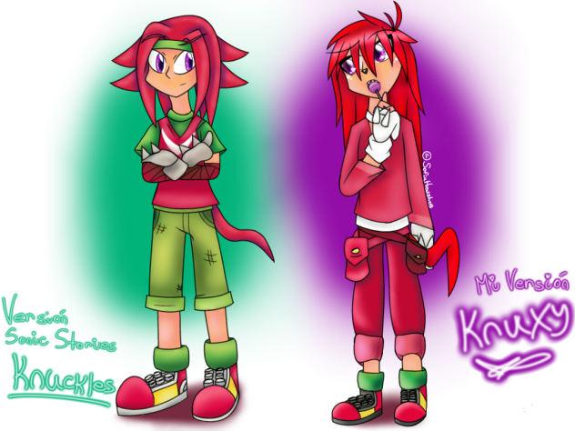 Comparación de Knuckles - ibisPaint