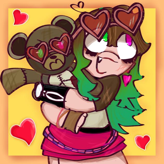 Psycho Teddy - ibisPaint