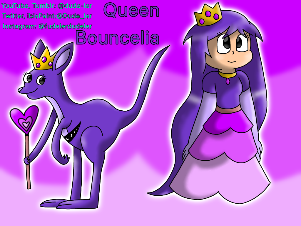 Queen Bouncelia 🦘 - ibisPaint