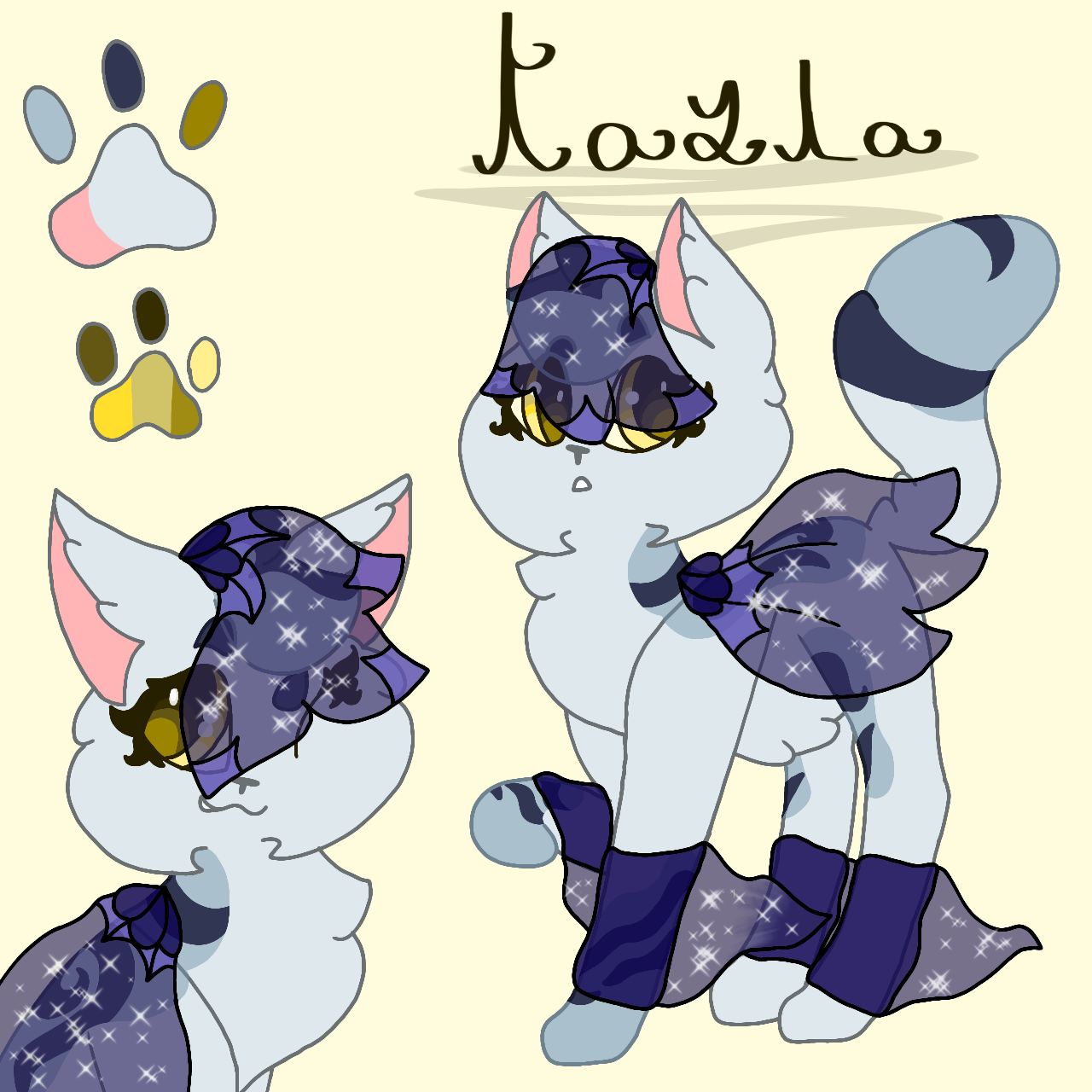 Kayla with her accessories - ibisPaint