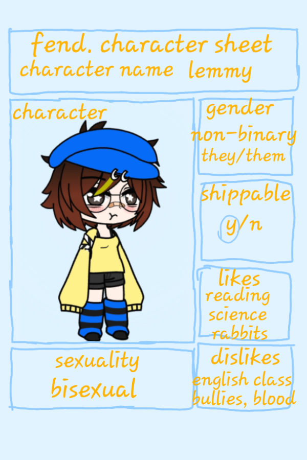 character sheet for kathy - ibisPaint