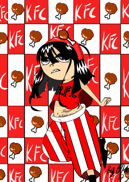 Kentucky fried chicken - ibisPaint