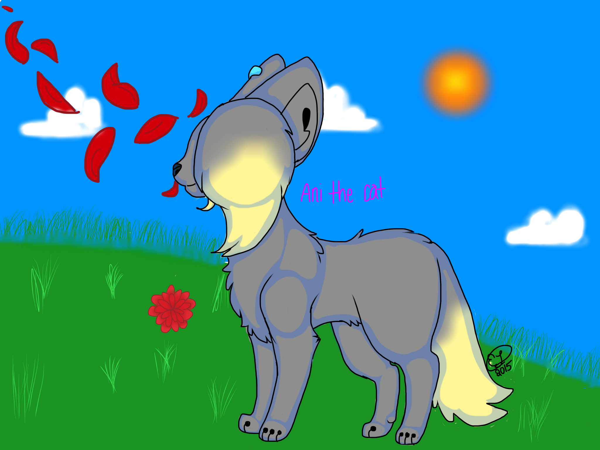 Fanart for ani the cat - ibisPaint