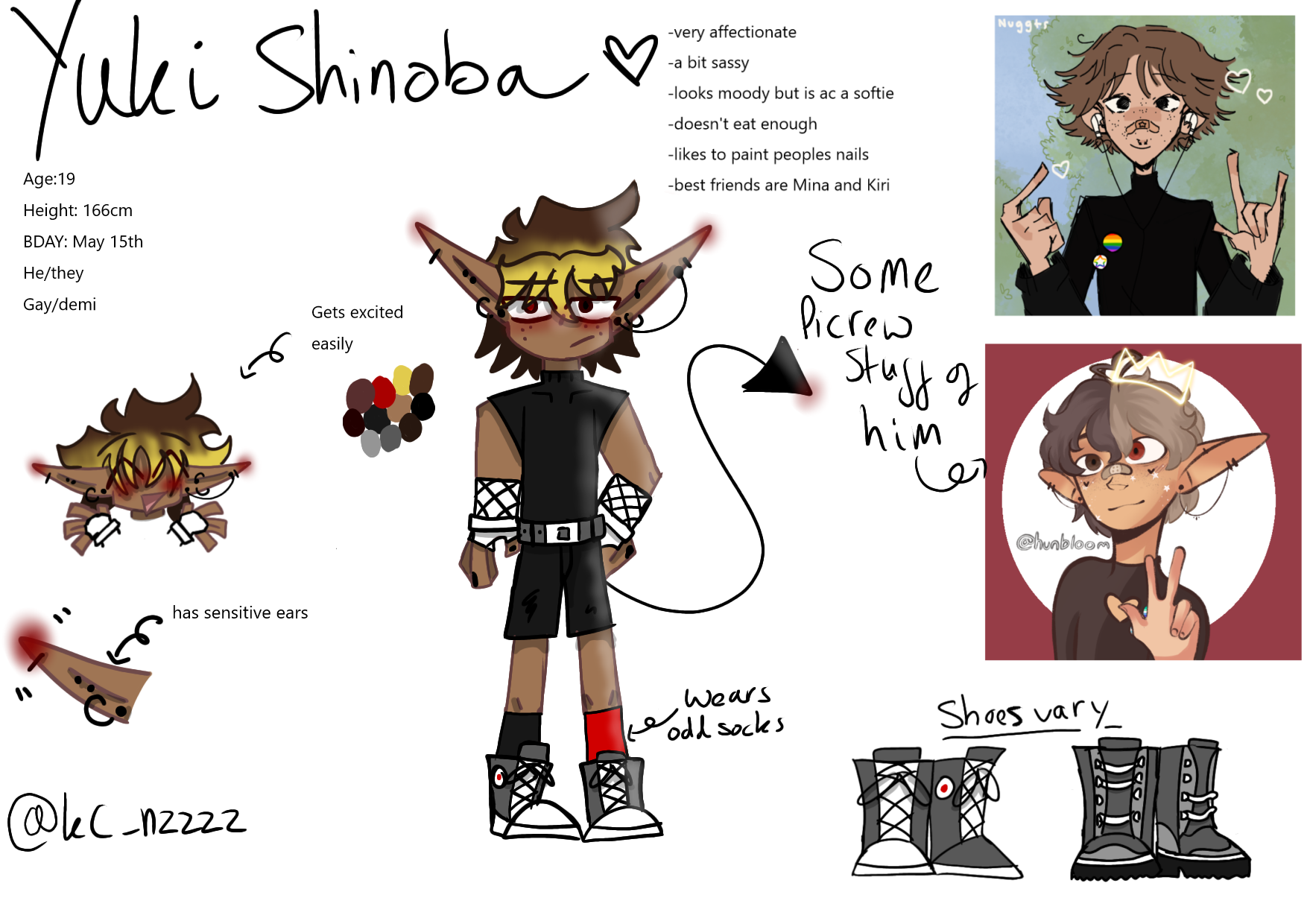 Mha oc ref!! (redo) - ibisPaint